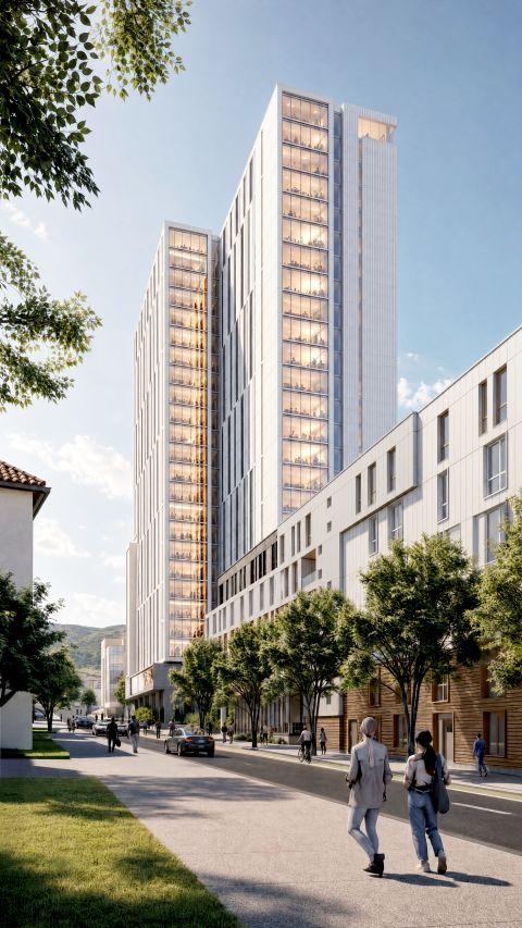 SOM reveals renderings for Channing-Bowditch Student Housing at UC ...