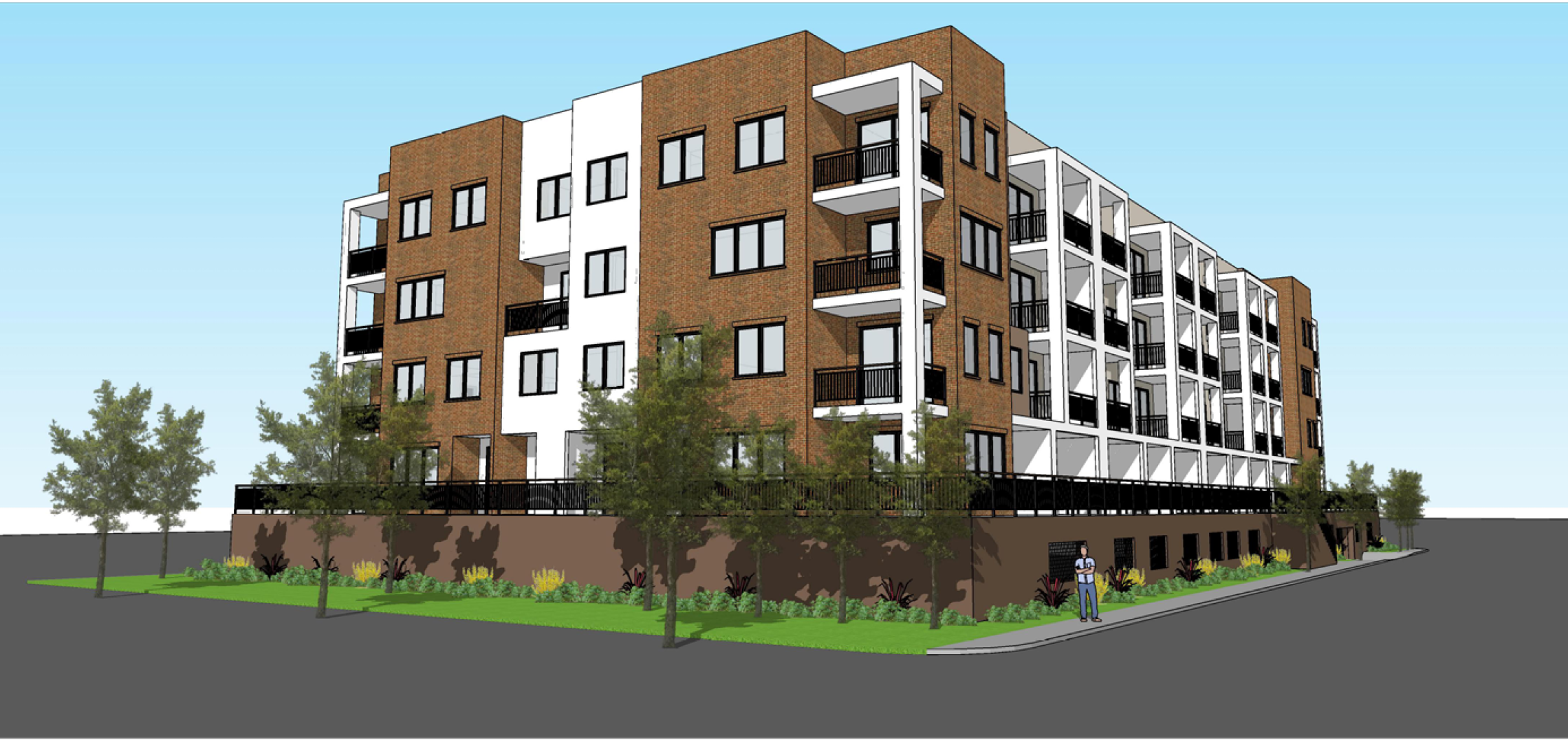 City Ventures proposes 117 units and 45 ADUs at 1400 Coleman in Santa ...
